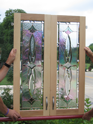 Custom Stained Glass Doors, Windows, Panels - Studio One Art Glass